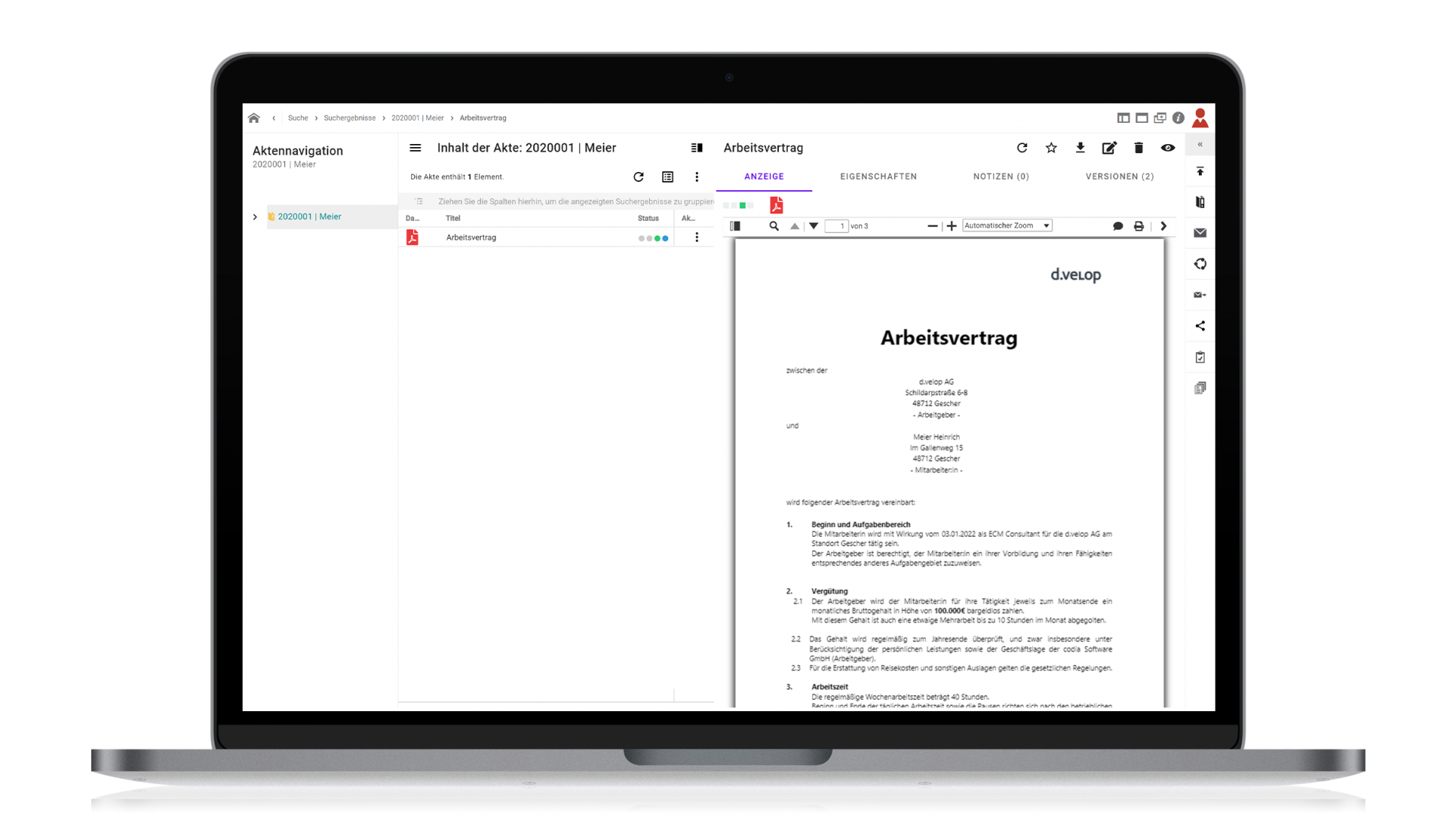 d.velop template management | d.velop store